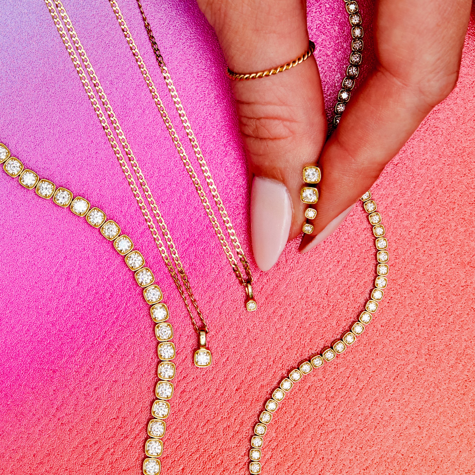 Grande Diamond Ace Pendant | Shop Custom 14k Gold Jewelry – Ariel Gordon