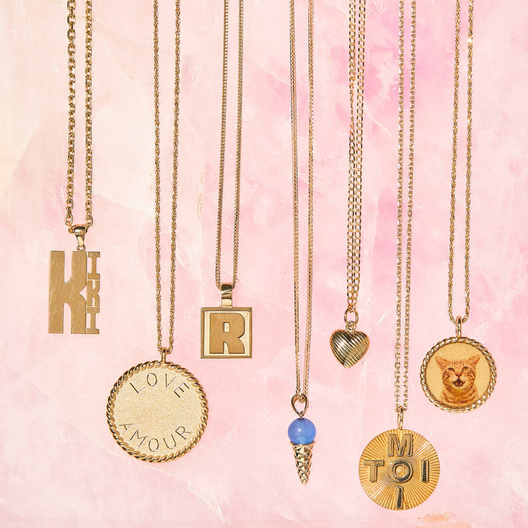 Gold Foxtail Chain | Custom 14k Gold