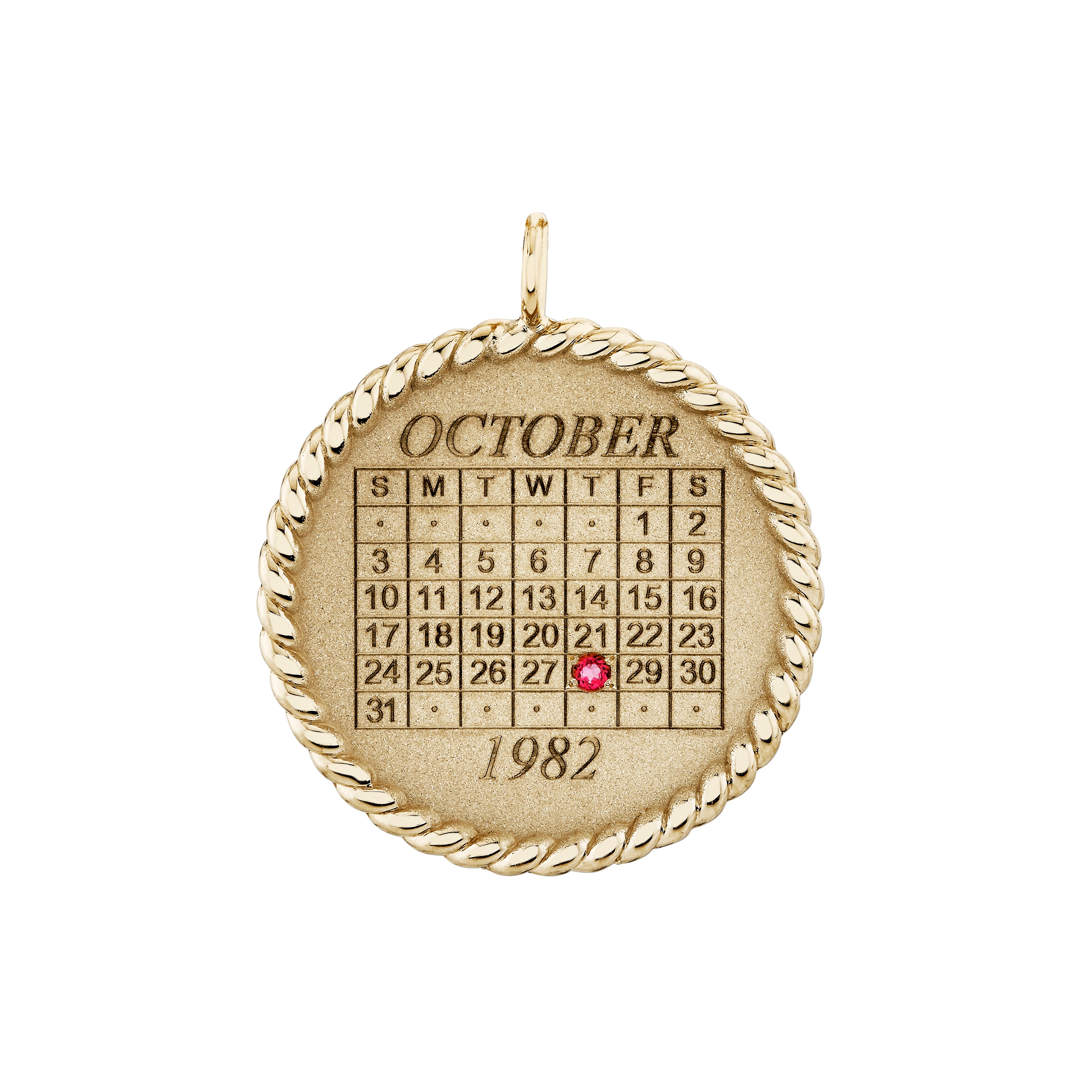 Imperial Calendar Pendant – Ariel Gordon
