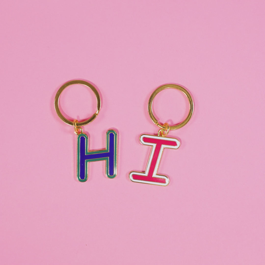 Fridge Magnet Initial Keychain | Bag Charm | Dog Charm – Ariel Gordon