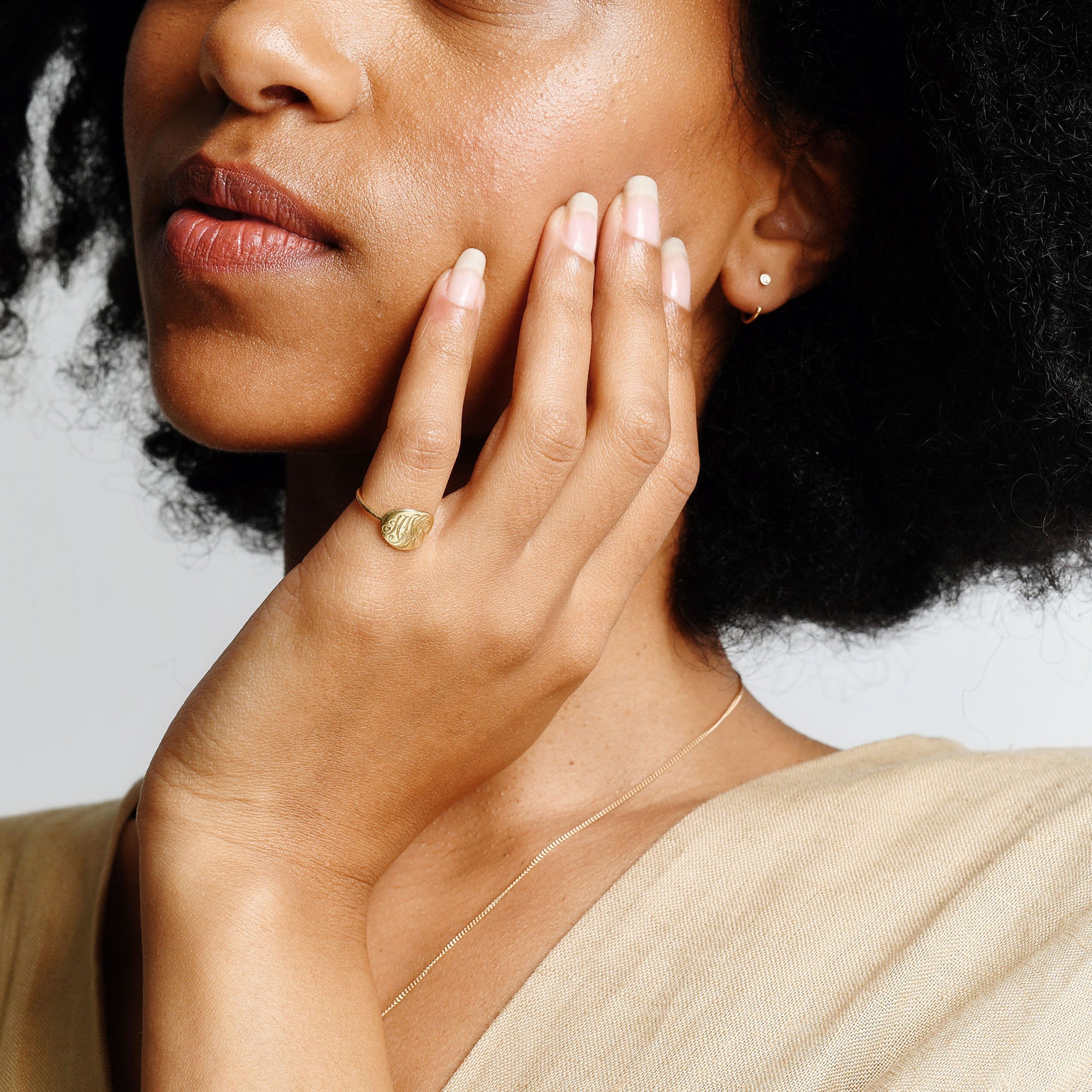 14k Gold Signet Rings for Women | Custom & Hand Engraved – Ariel Gordon