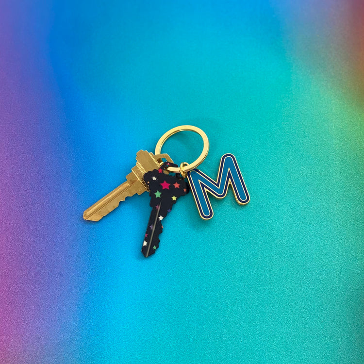 Fridge Magnet Initial Keychain | Ariel Gordon