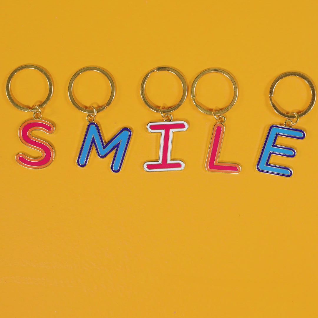 Fridge Magnet Initial Keychain – Ariel Gordon