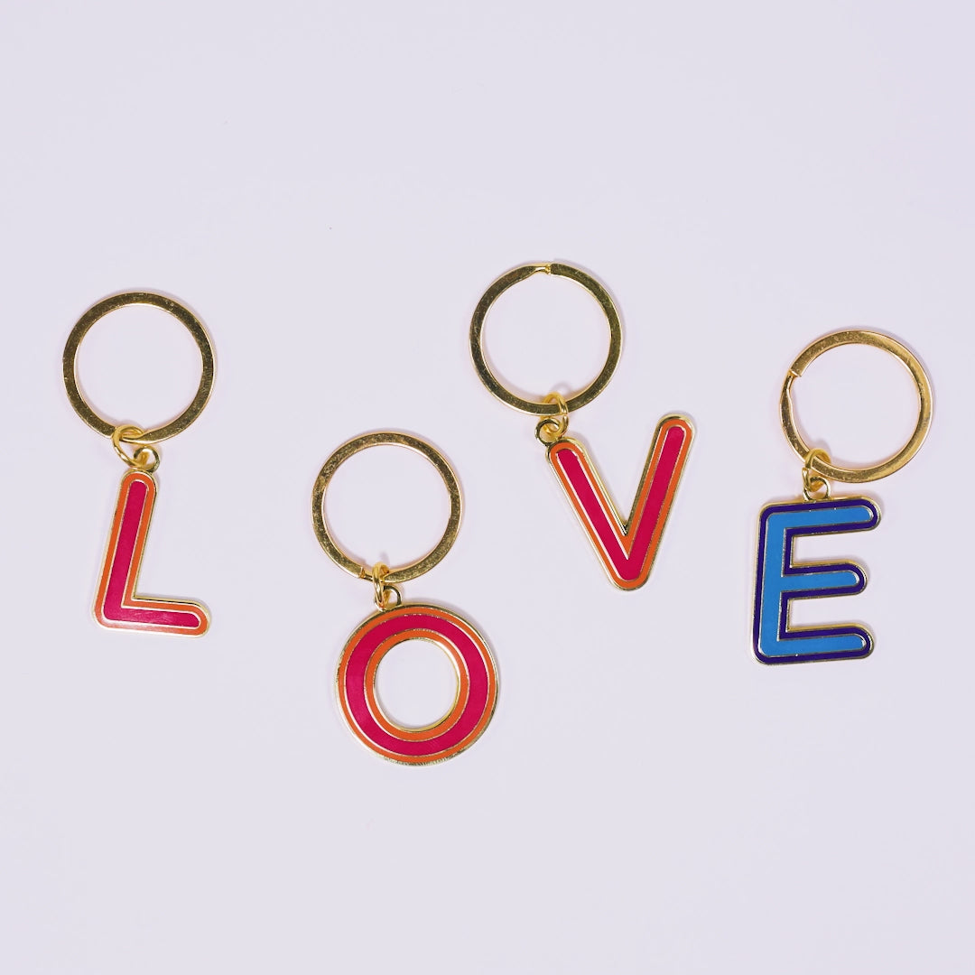 Fridge Magnet Initial Keychain | Bag Charm | Dog Charm – Ariel Gordon